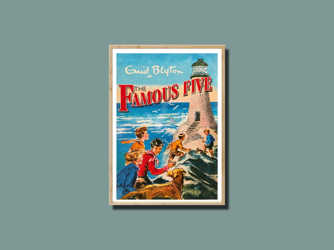 Famous Five Book Cover Design, Enid Blyton, Famous Five Book, Famous ...