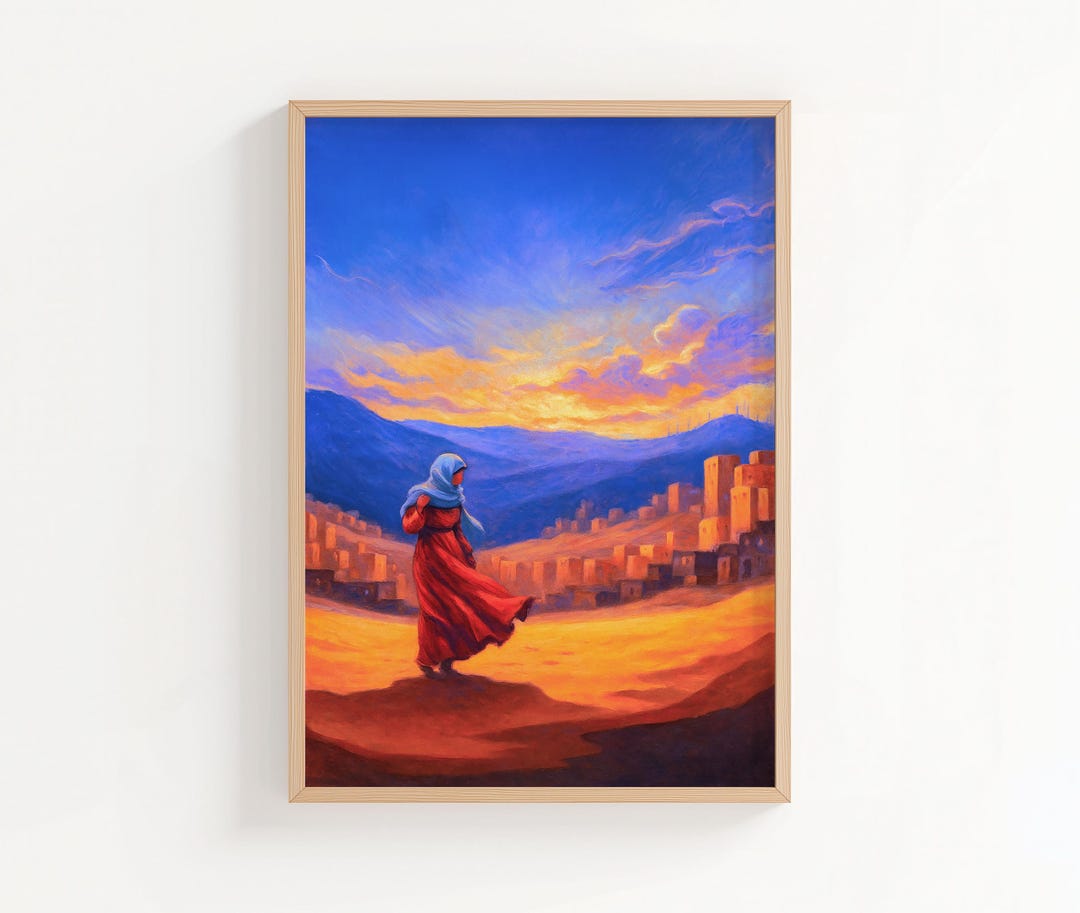 A Thousand Splendid Suns Book Cover Art Print, Khaled Hosseini, Classic ...