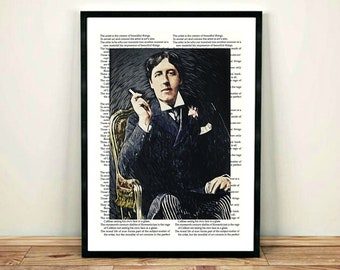 Oscar Wilde Poster | Etsy
