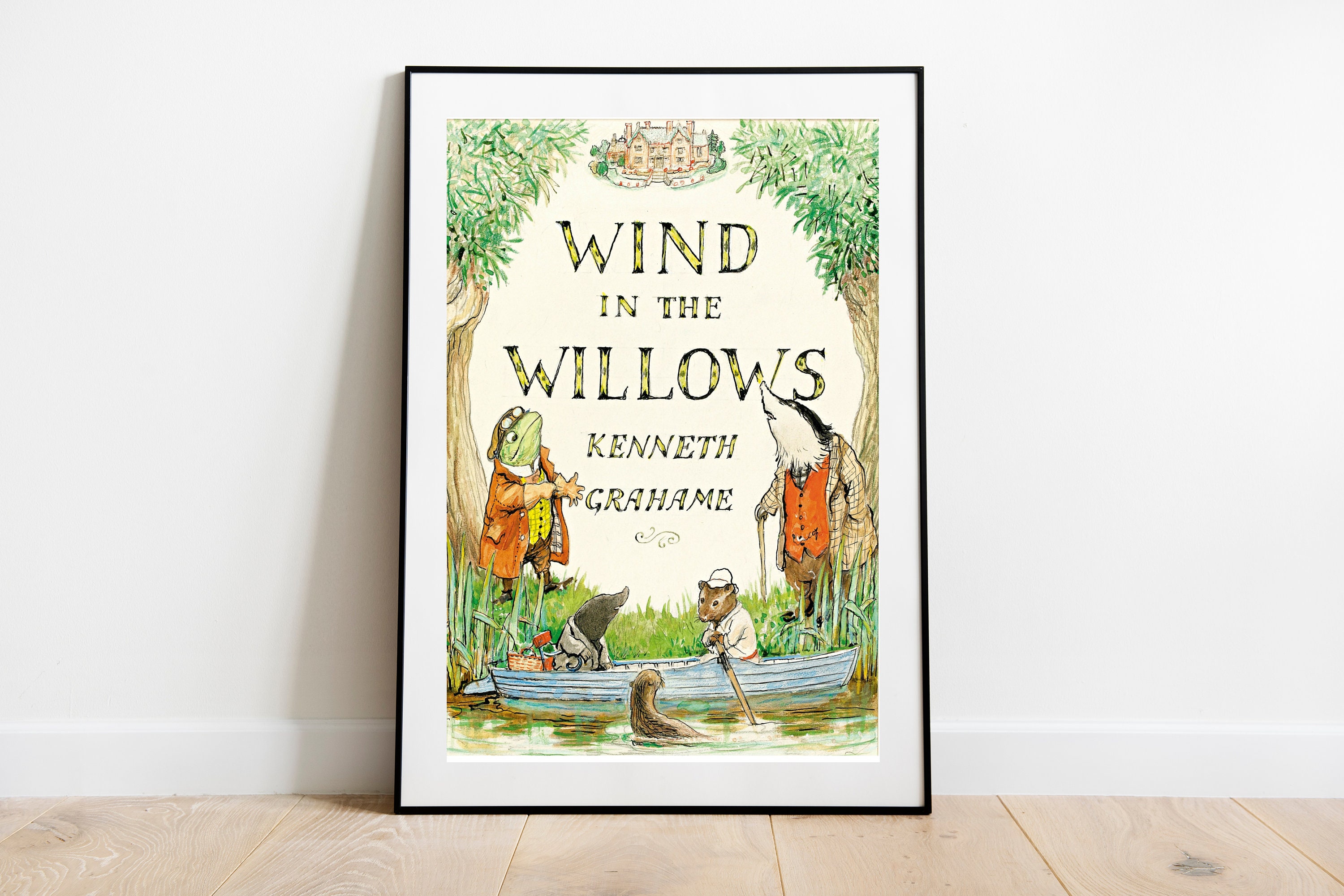 The Wind In The Willows Book Cover