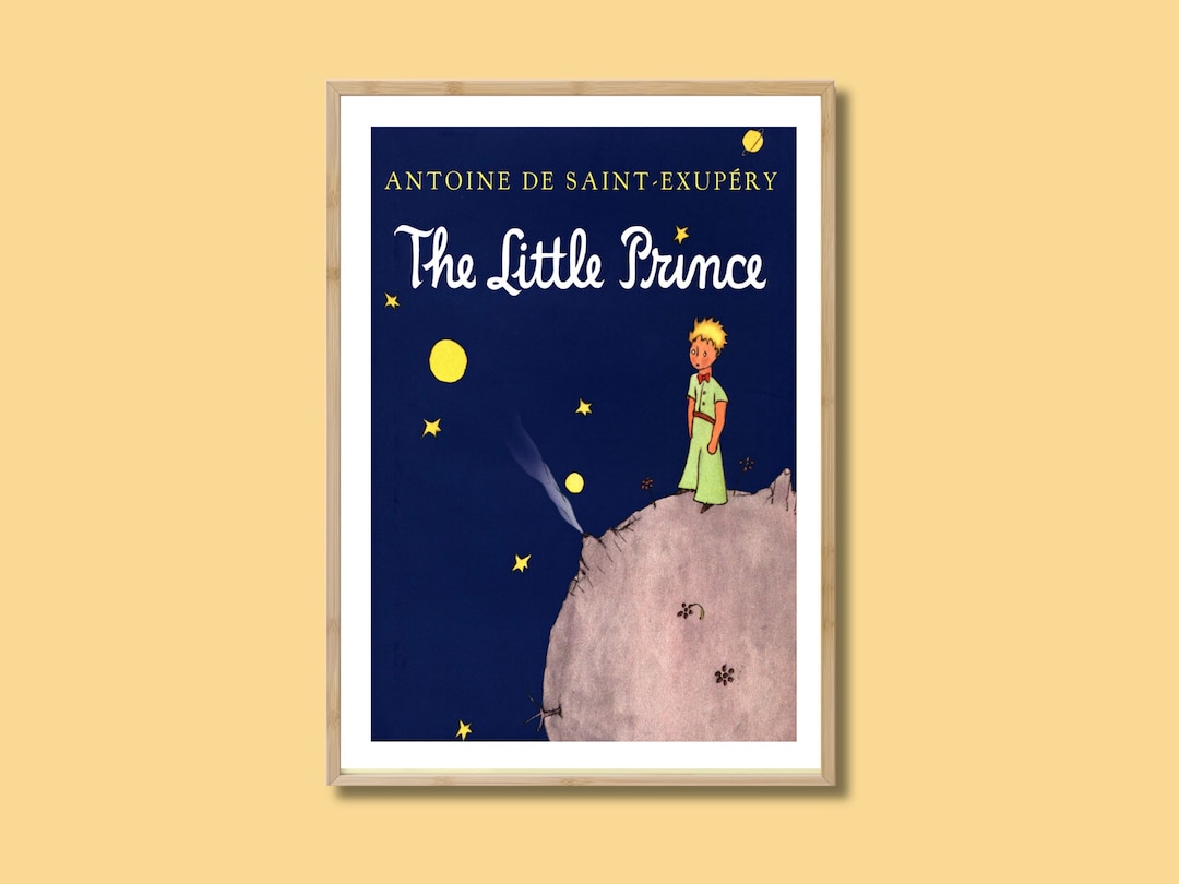 The Little Prince Book Cover Design Art Print, Le Petit Prince, the ...