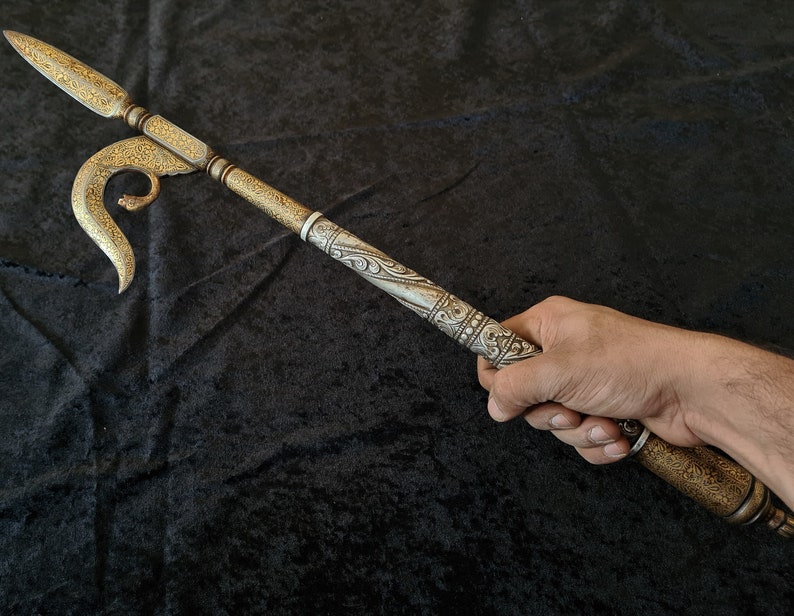 Vintage Indian Mughal Islamic Ankush Elephant Goad and Axe | Etsy