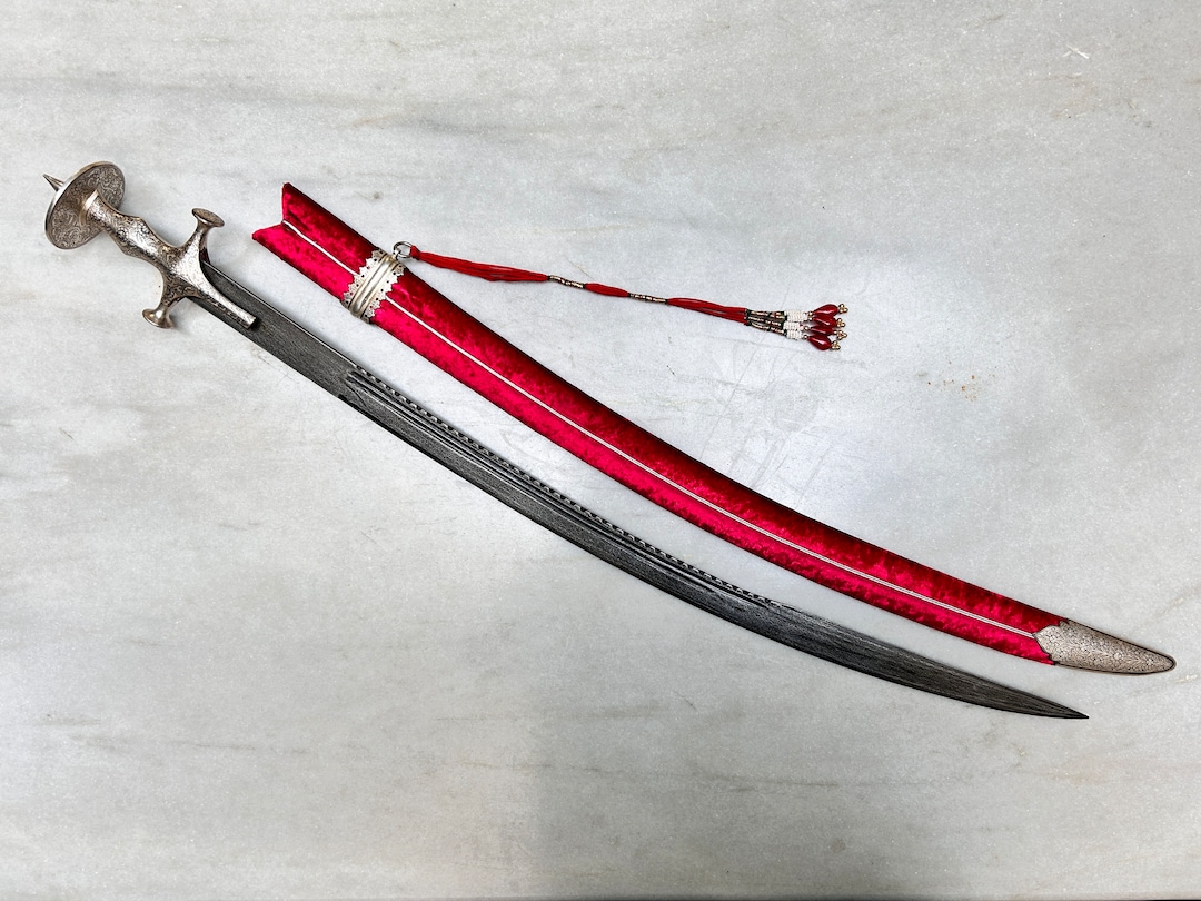 Indian Rajput Sikh Handicrafted Royal Rajputana Sikh Maratha Silver ...