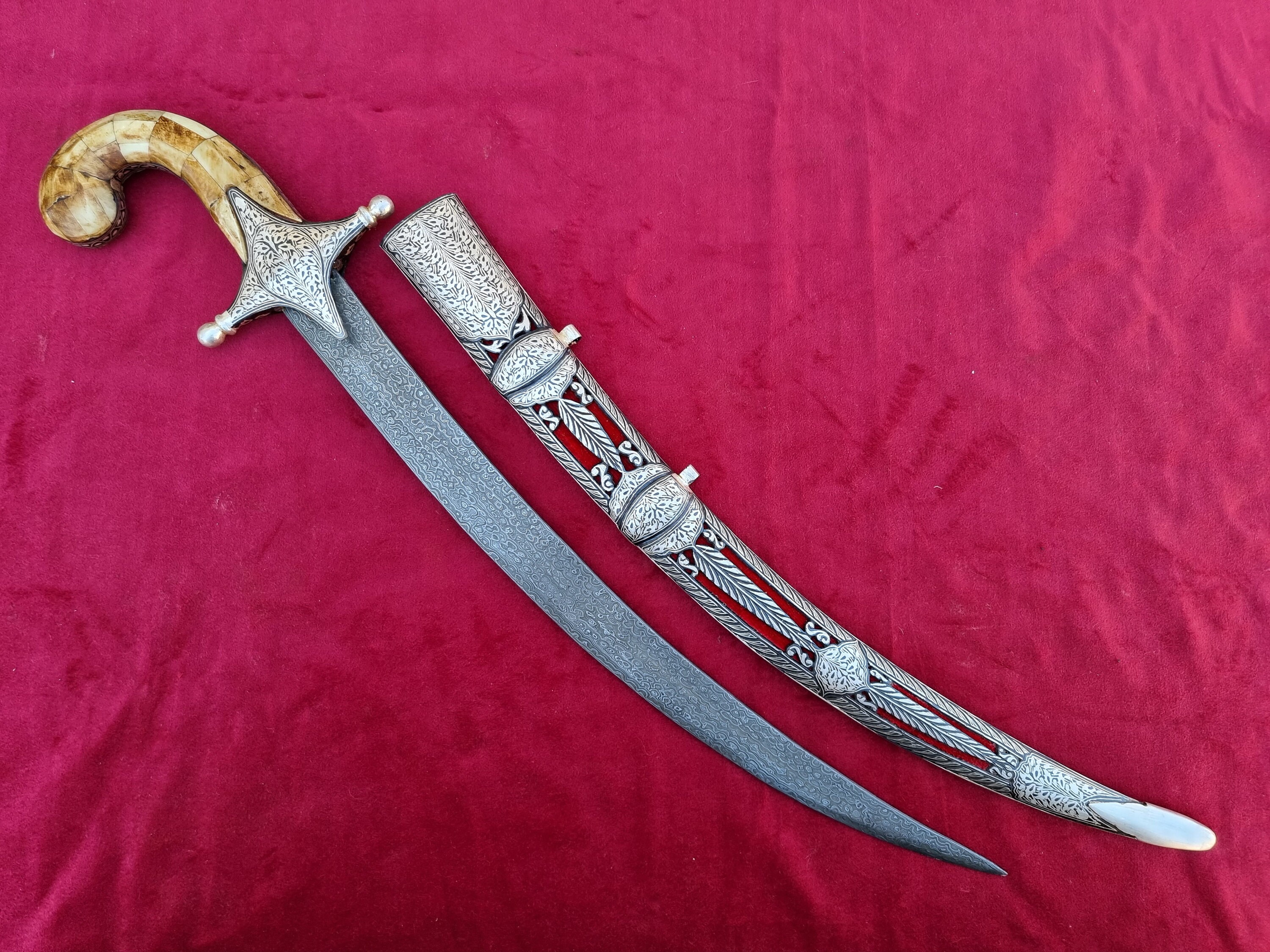 Islamic Arabic Kilij Short Blade Sword/shamshir With Hand - Etsy Australia