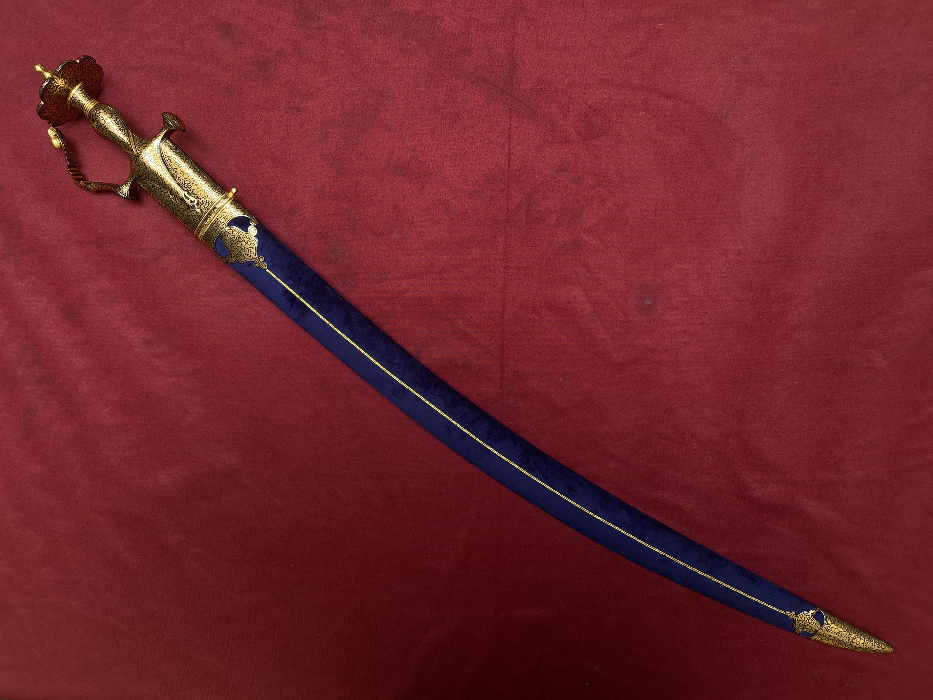 Ceremonial Sikh Rajput Maratha Indian Royal Sword Talwar With - Etsy