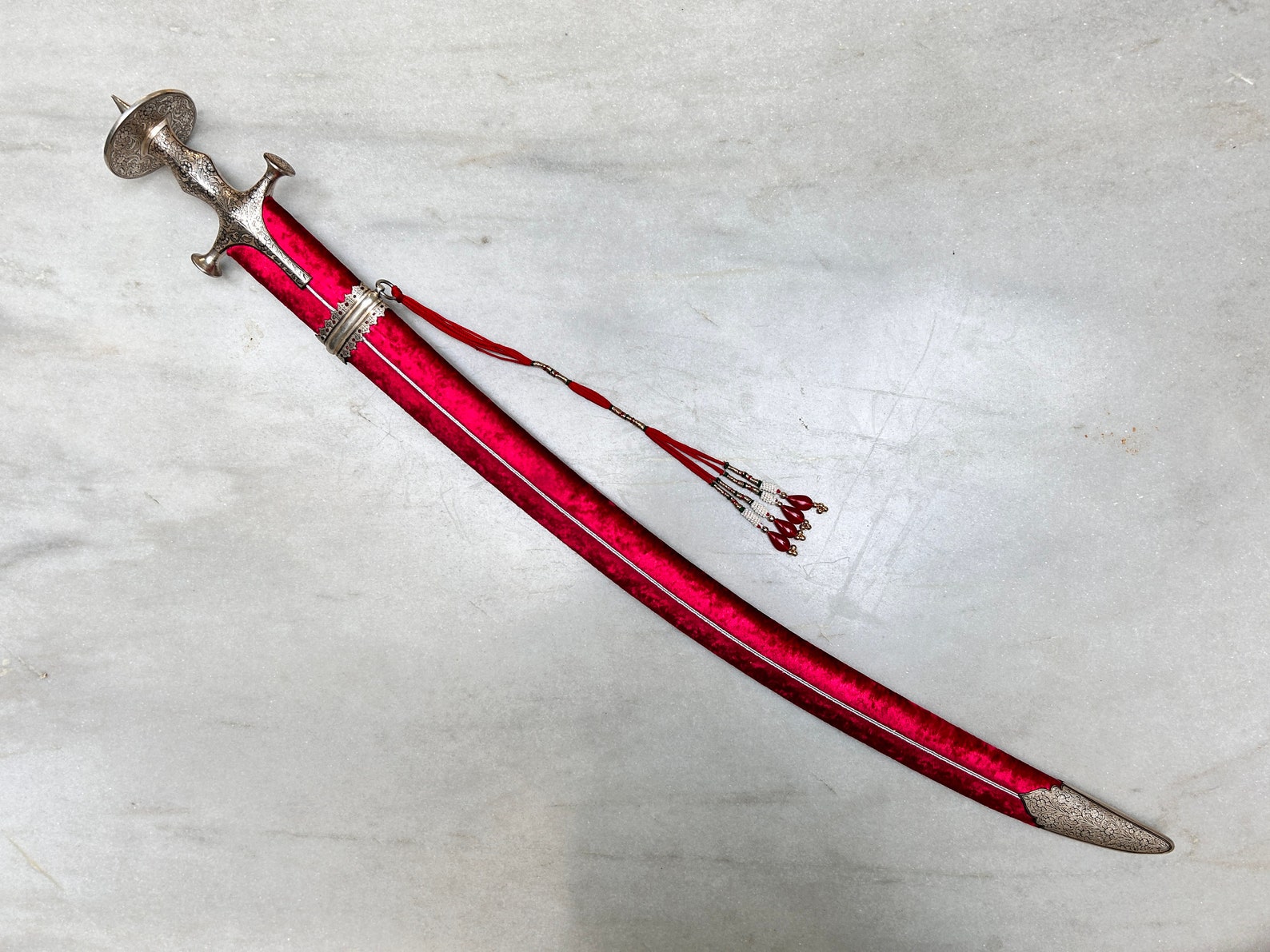 Indian Rajput Sikh Handicrafted Royal Rajputana Sikh Maratha Silver ...