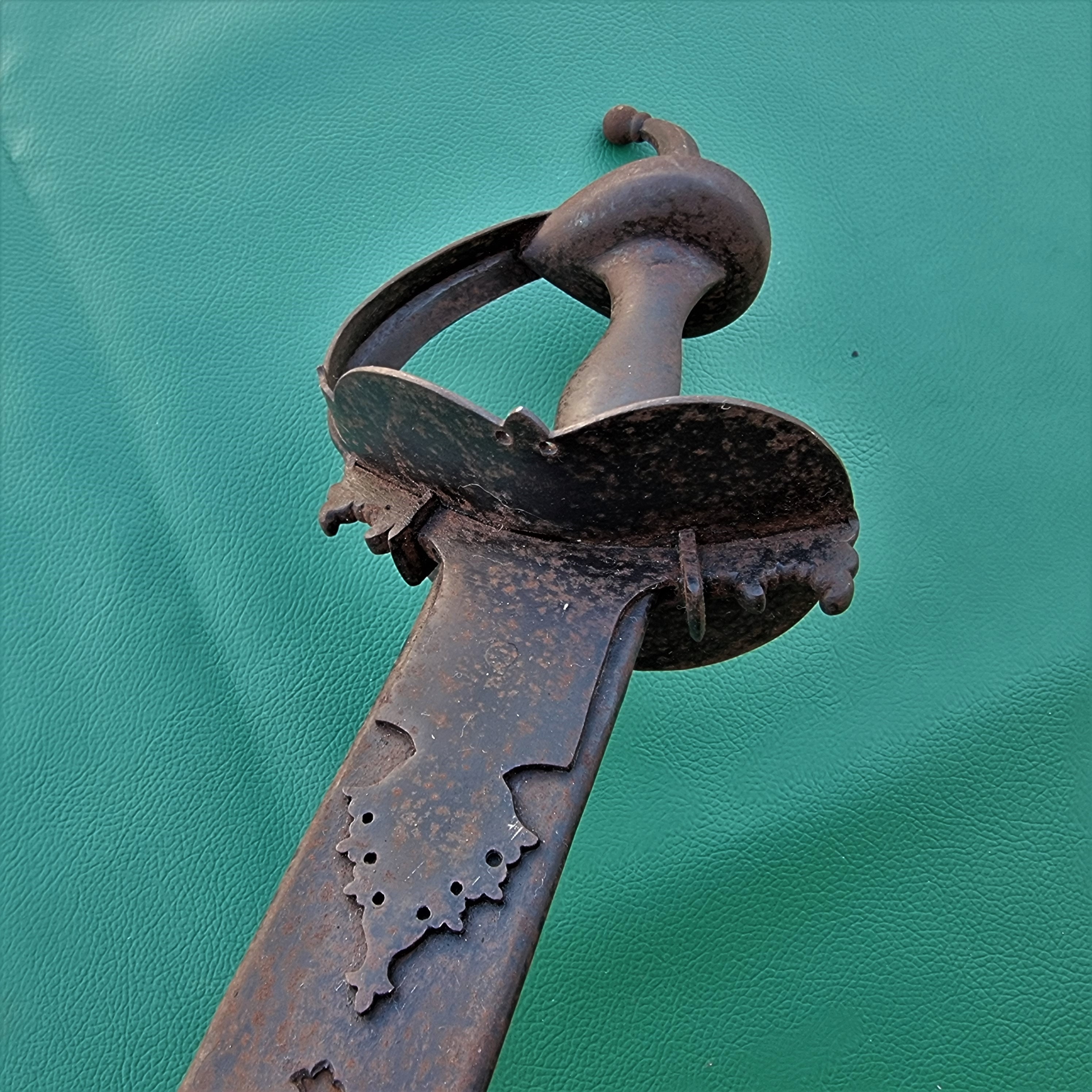 Vintage Khanda Sword Talwar With Engraved Design on Hilt and - Etsy