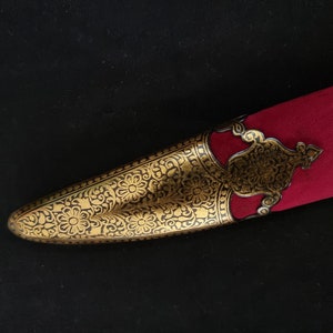 Vintage Indian Talwar Sword With an Original Elephant Tiger Hilt and ...