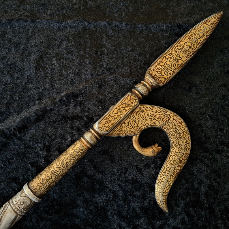 Vintage Indian Mughal Islamic Ankush Elephant Goad and Axe - Etsy