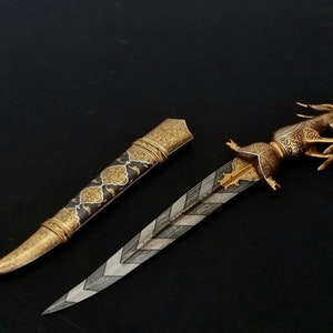Vintage Antique Rare Indo Persian Mughal Sikh Dagger With - Etsy