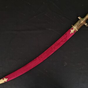 Vintage Indian Talwar Sword With an Original Elephant Tiger Hilt and ...