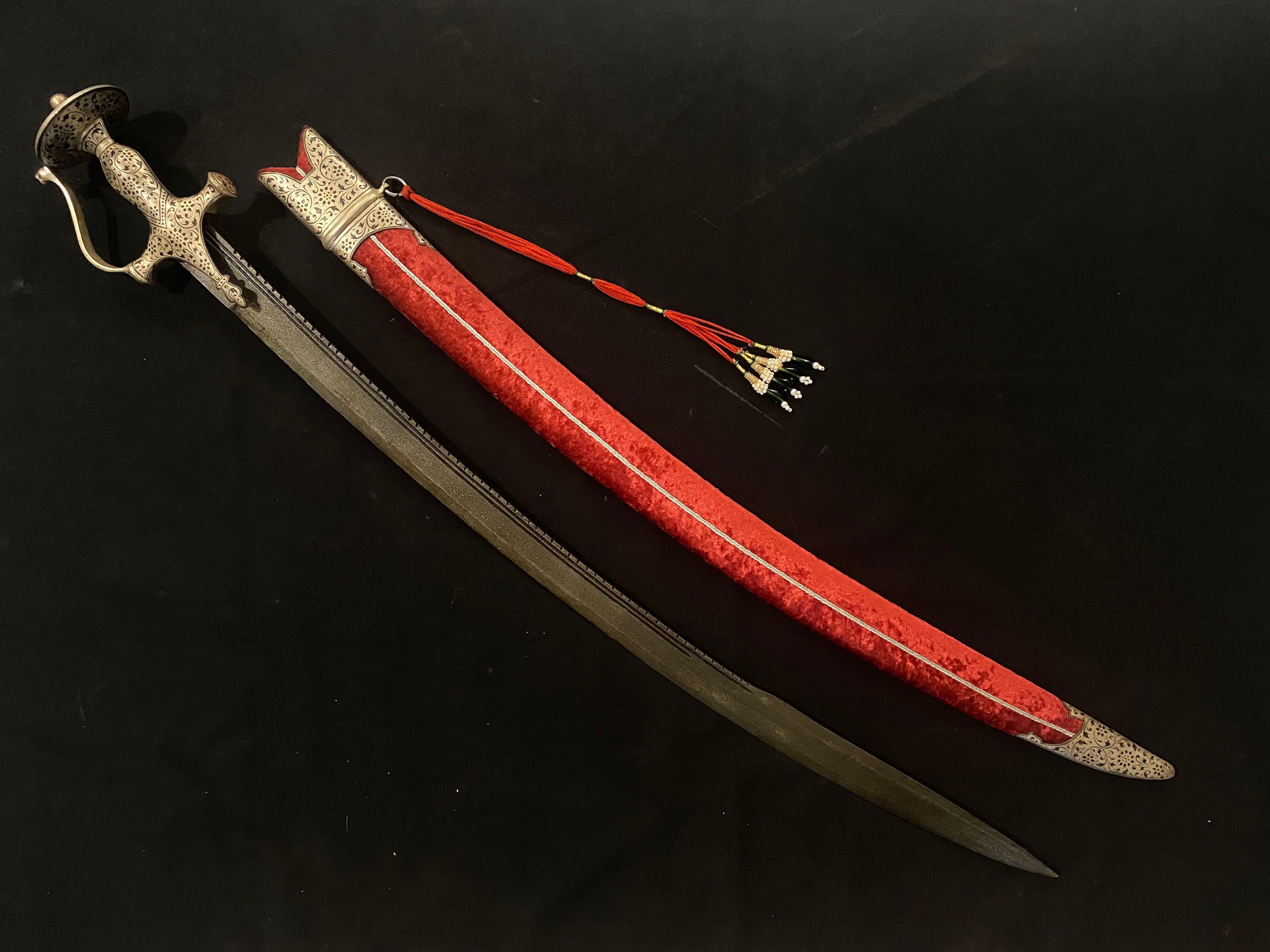 Vintage Indian Royal Sikh Rajput Tegha Sword Talwar With - Etsy