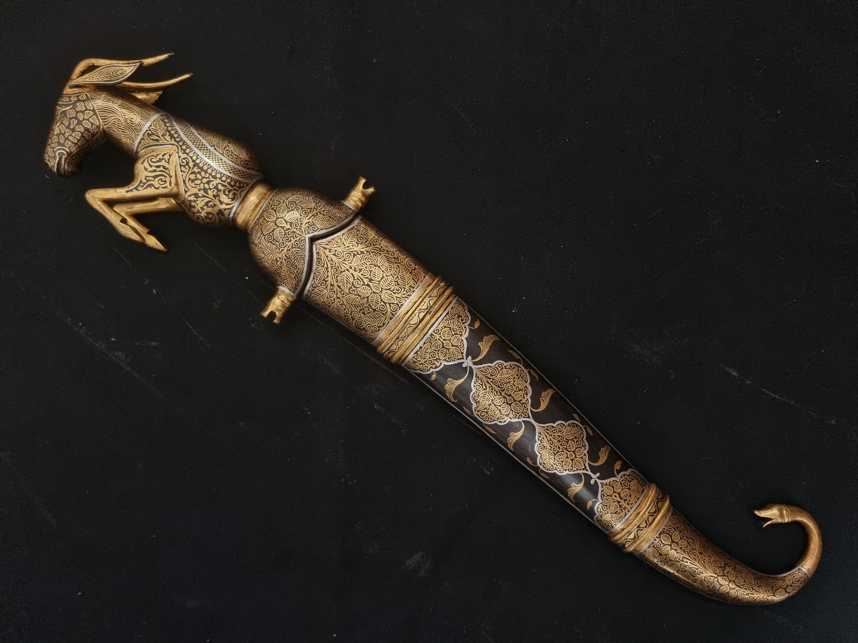 Vintage Antique Rare Indo Persian Mughal Sikh Dagger With - Etsy