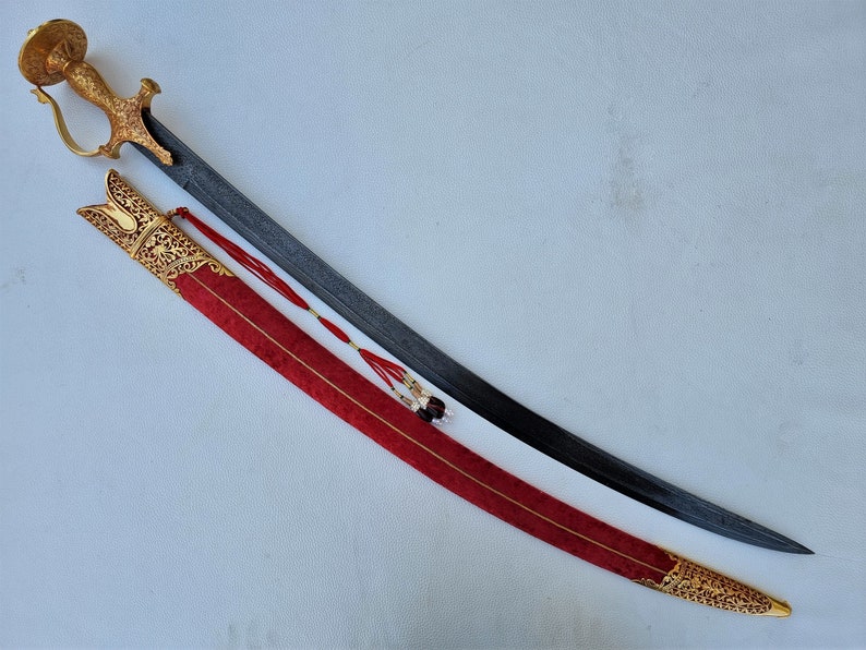 Traditional Mughal Rajput Indian Vintage Sword/tulwar/shamshir - Etsy