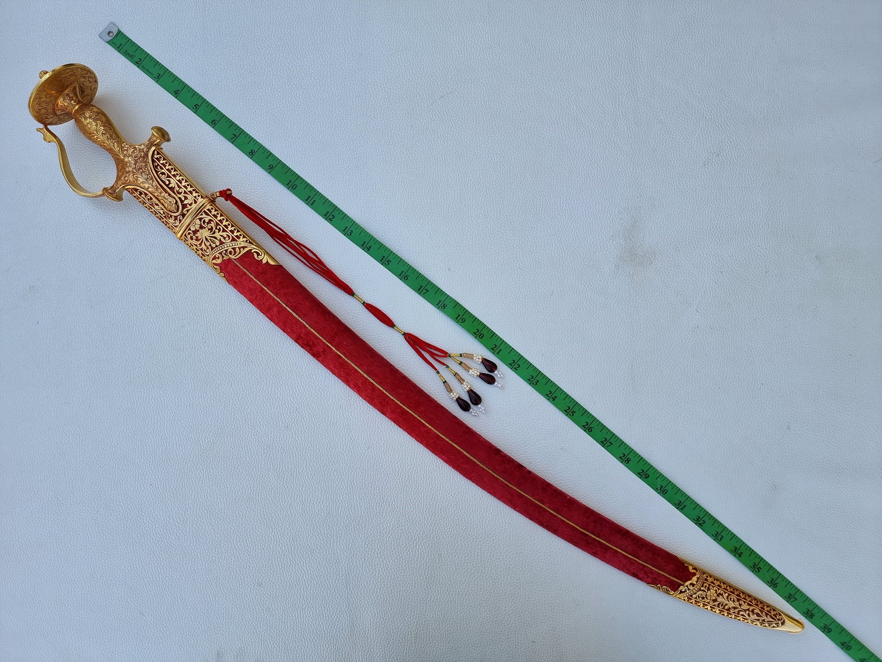 Traditional mughal rajput indian vintage sword/tulwar/shamshir | Etsy