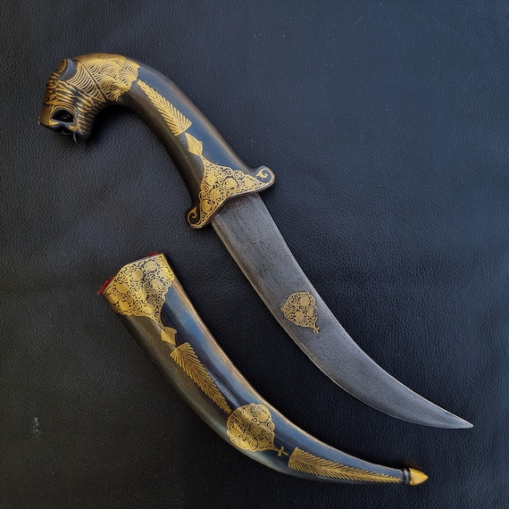Assorted indian, mughal, indo persian dagger with gol… - Gem