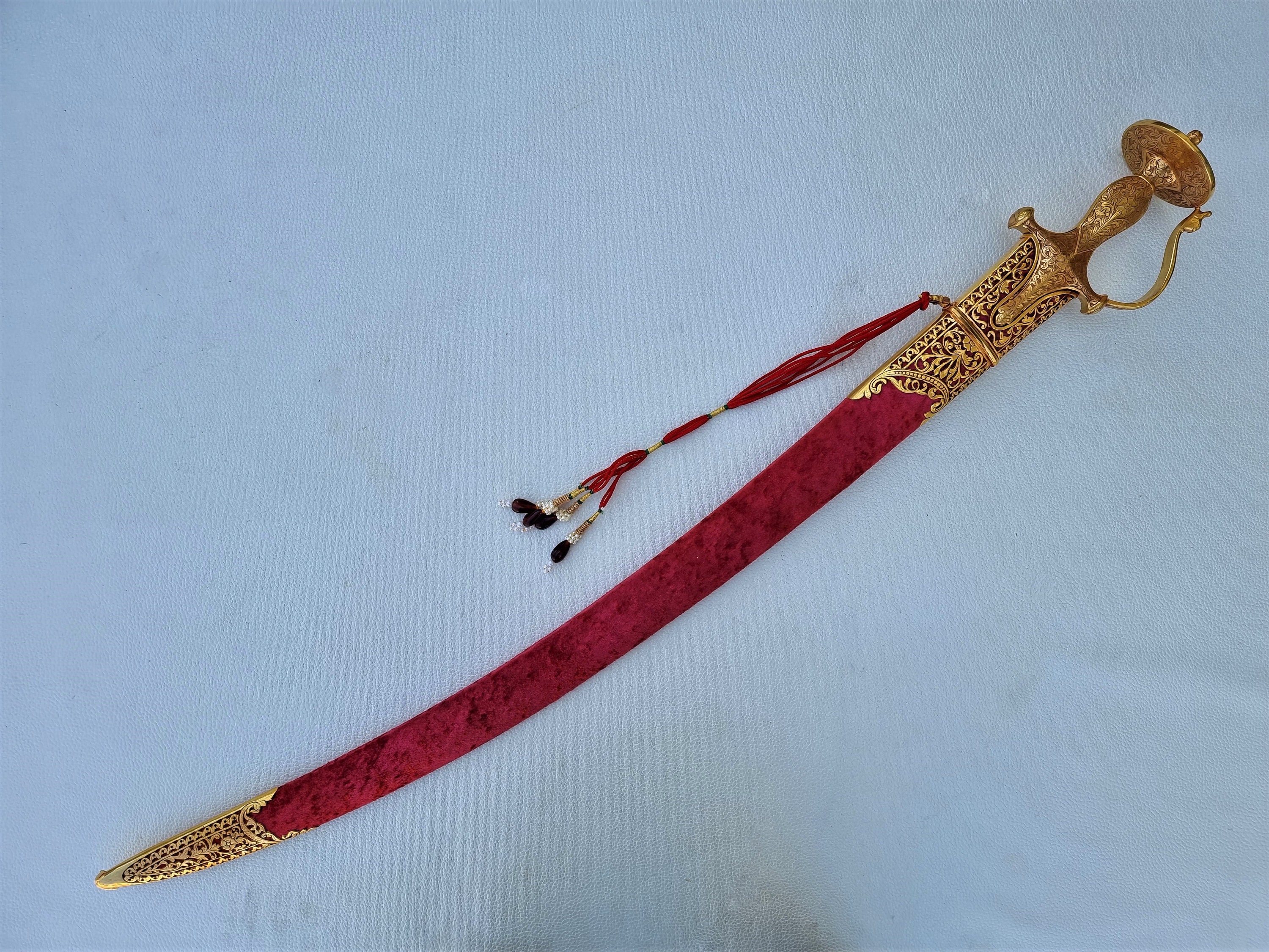 Traditional Mughal Rajput Indian Vintage Sword/tulwar/shamshir | Etsy