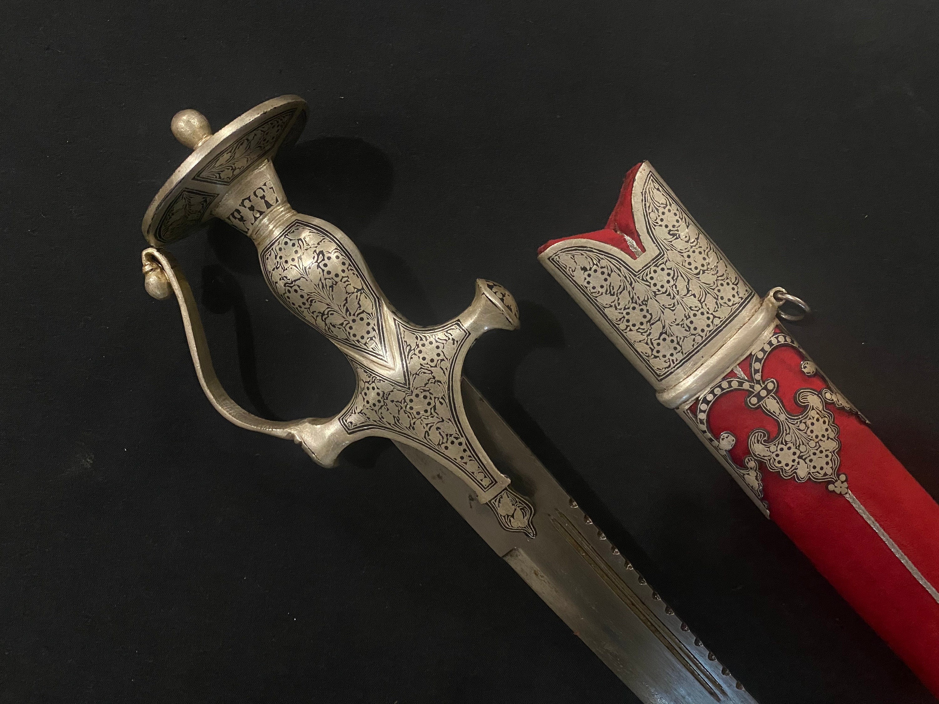 Vintage Indian Royal Sikh Rajput Wedding Sword Tulwar With - Etsy