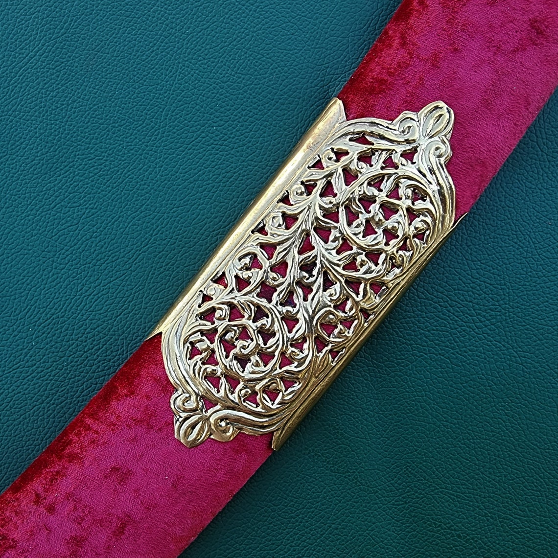 Traditional Indian Talwar/sword With Hand Engraved Brass Hilt - Etsy