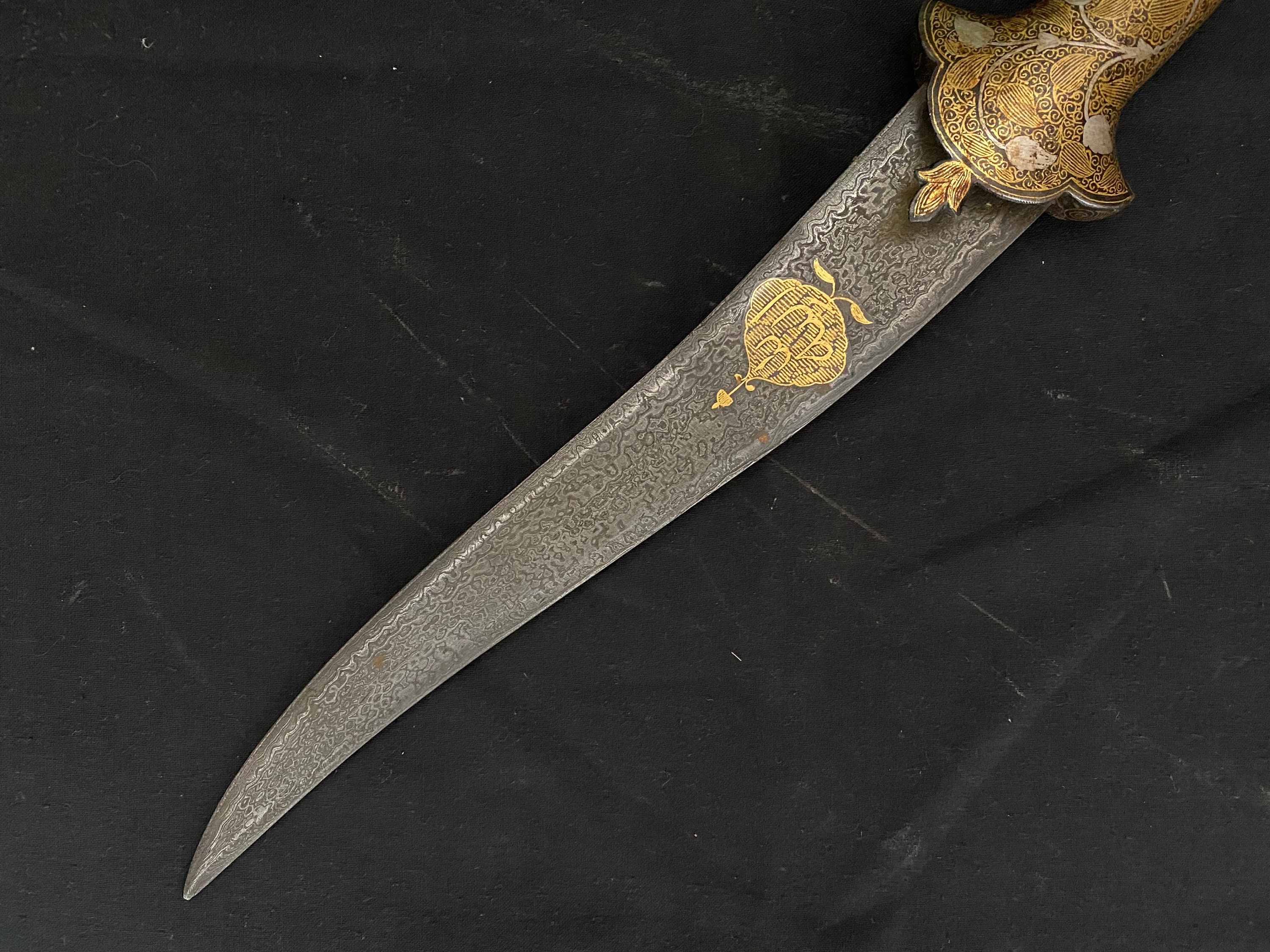 Vintage Rare Indo Persian Mughal Islamic Dagger Khanjar Knife - Etsy