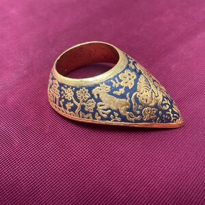 Vintage Original Ottoman Mughal Islamic Gold Tombak Gold Koftgari ...