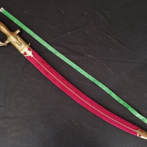 Vintage Indian Talwar Sword With an Original Elephant Tiger Hilt and ...