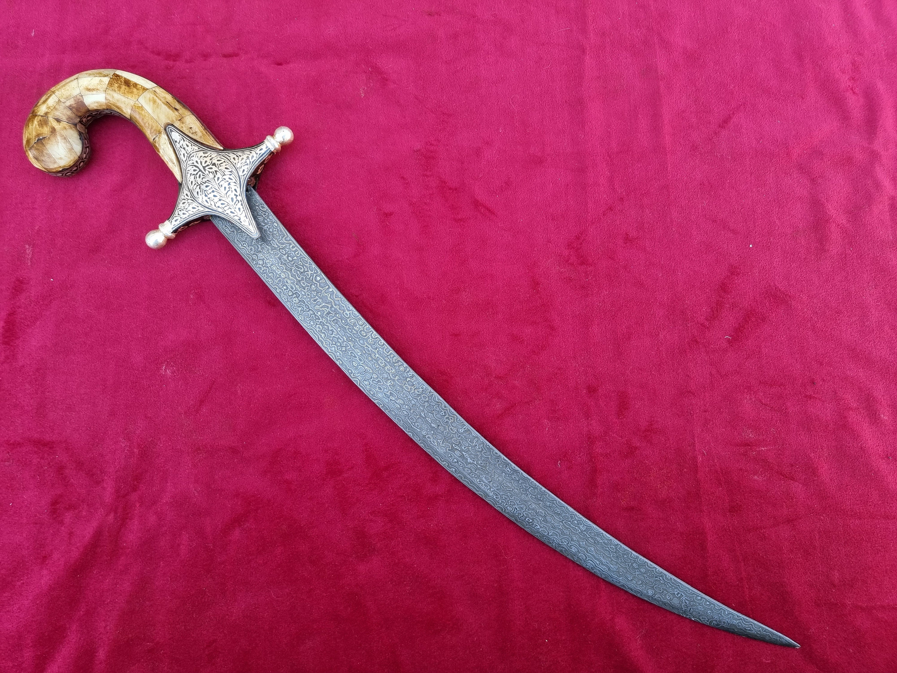 Islamic Arabic Kilij Short Blade Sword/shamshir With Hand - Etsy