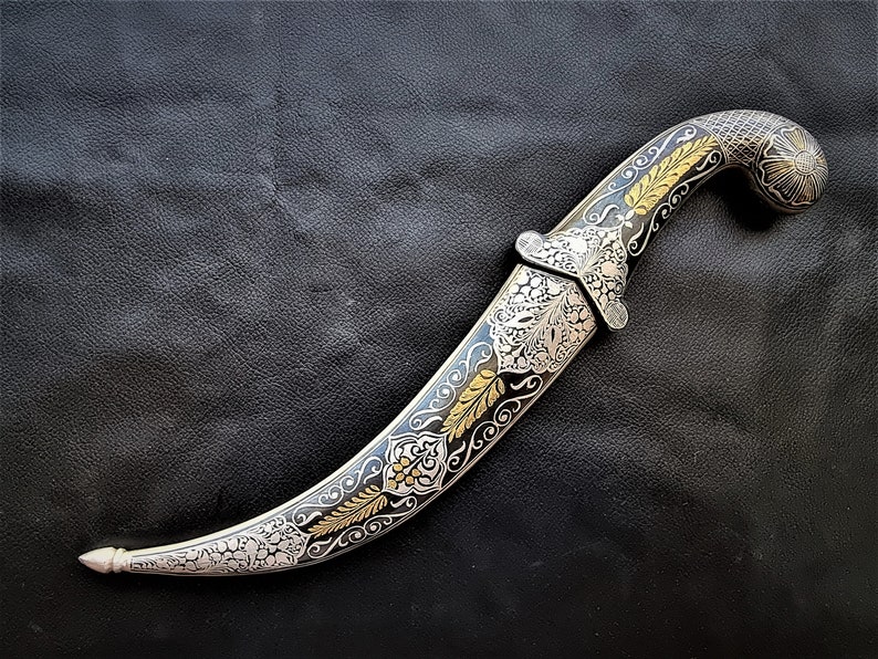 Indische handgefertigte orientalische indo-persische Dolch mit - Etsy.de