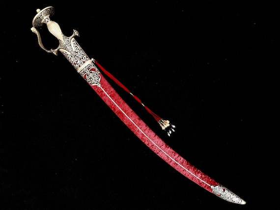 Indian Handcrafted Premium Talwar Sword With Hand Engraving | Etsy