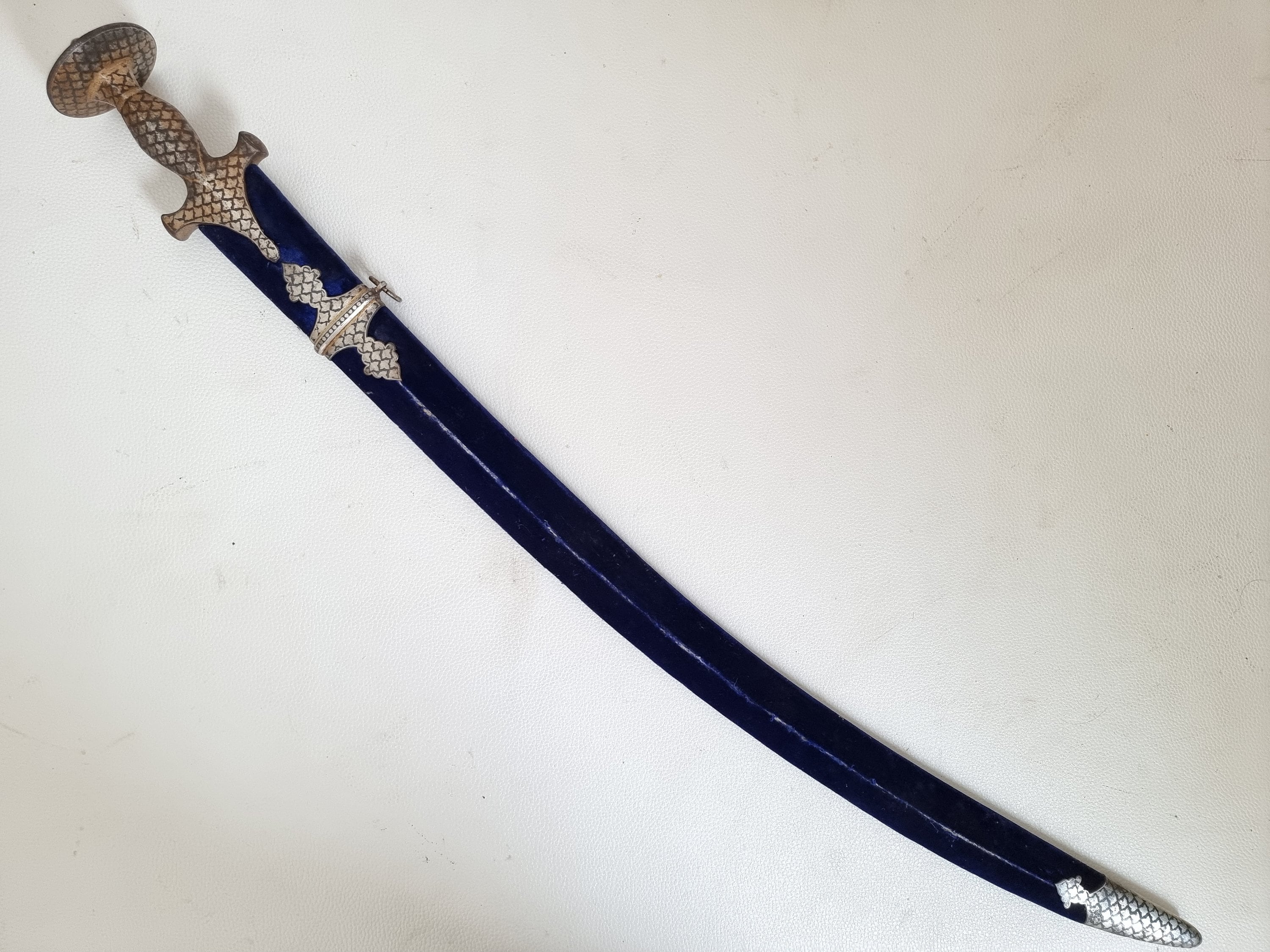 Vintage Rare Old Indian Rajasthan Mewar Sword Talwar With - Etsy