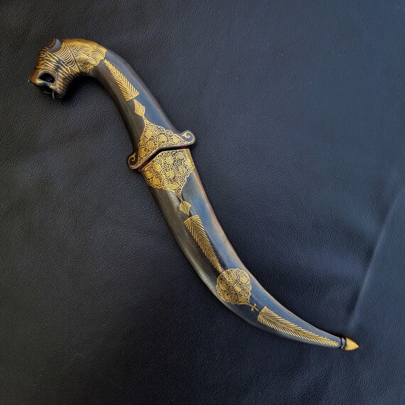 Assorted indian, mughal, indo persian dagger with gol… - Gem