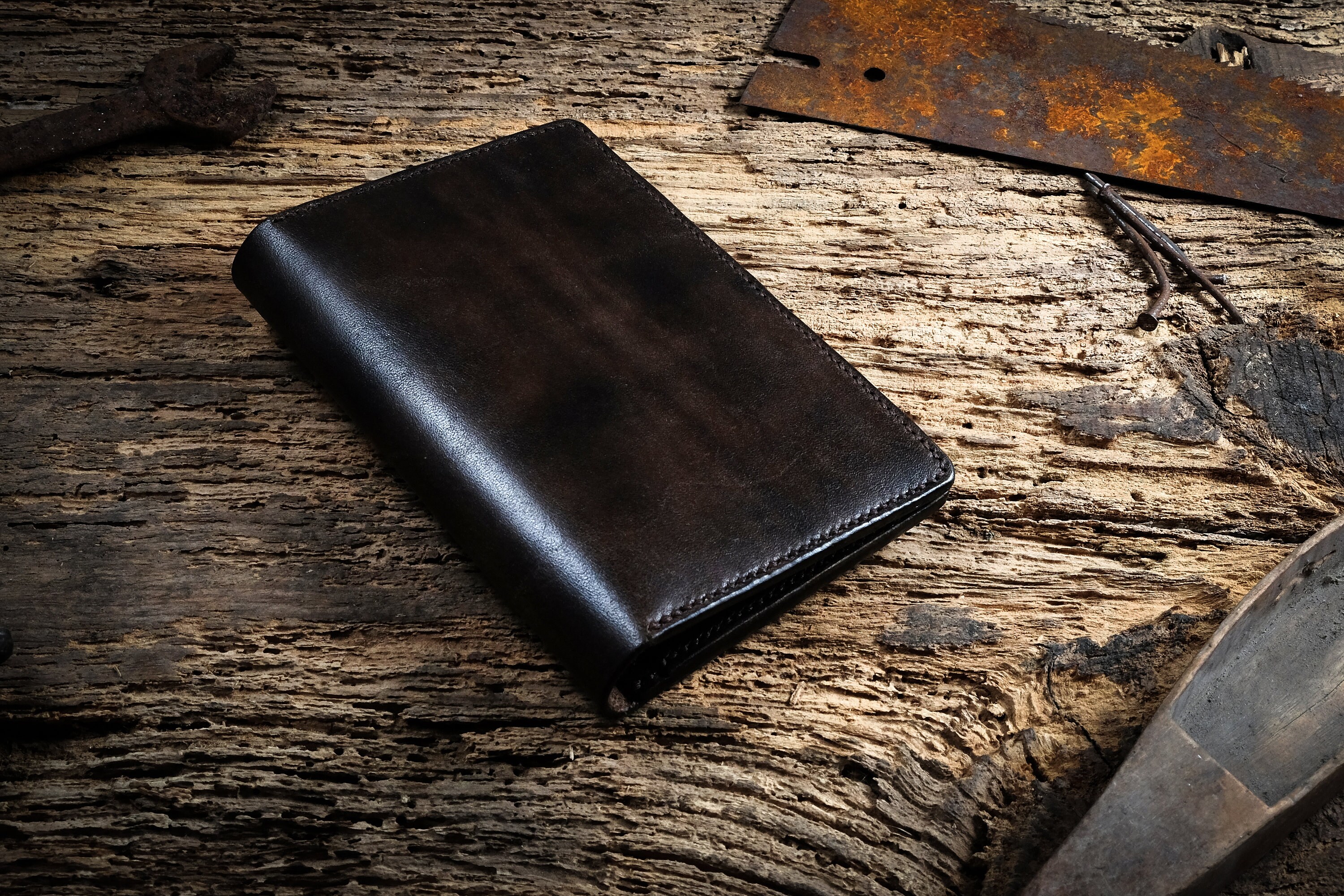 Passport Wallet, Mens Wallet, Passport Cover, Large Leather Wallet ...