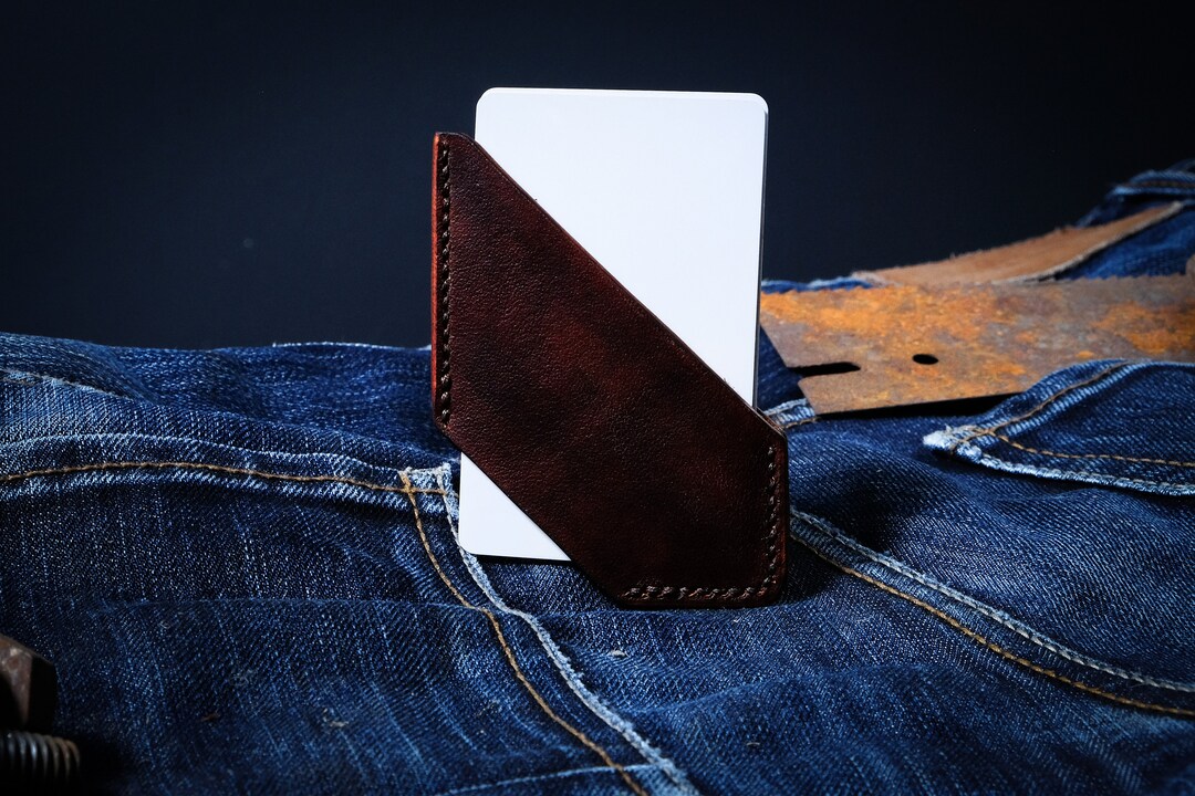 Slim Leather Wallet, Small Leather Wallet, the Smallest Leather Wallet ...