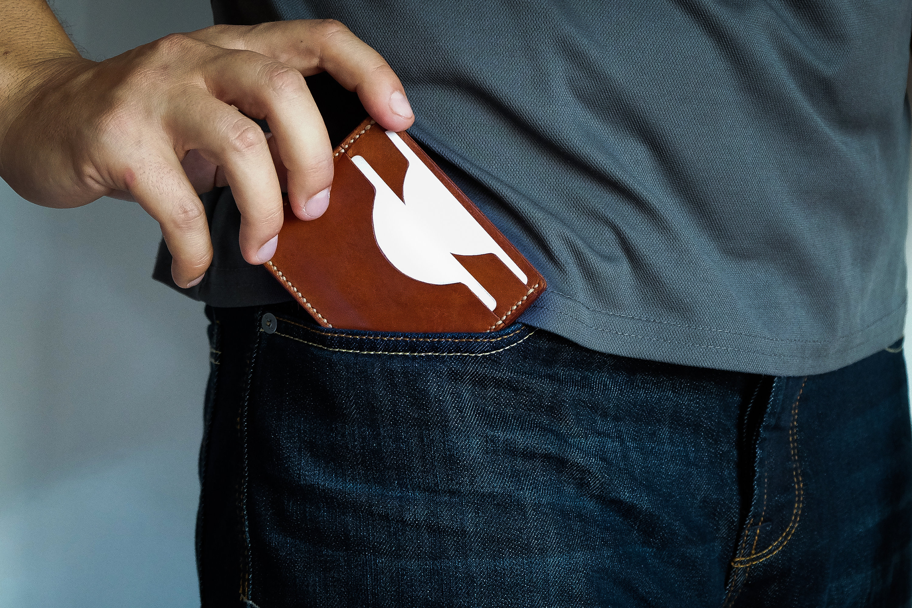 Thin Wallet for Men Minimalist Wallet Slim Wallets for Men | Etsy