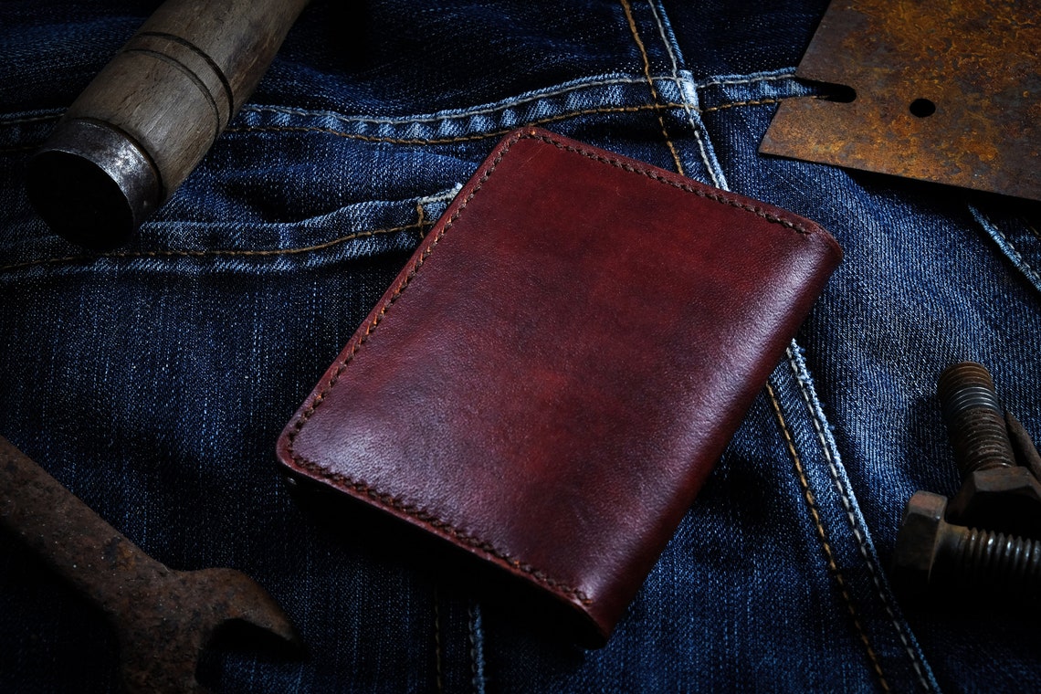 Stylish Wallet Small Wallet Bifold Wallet Vintage Wallet - Etsy