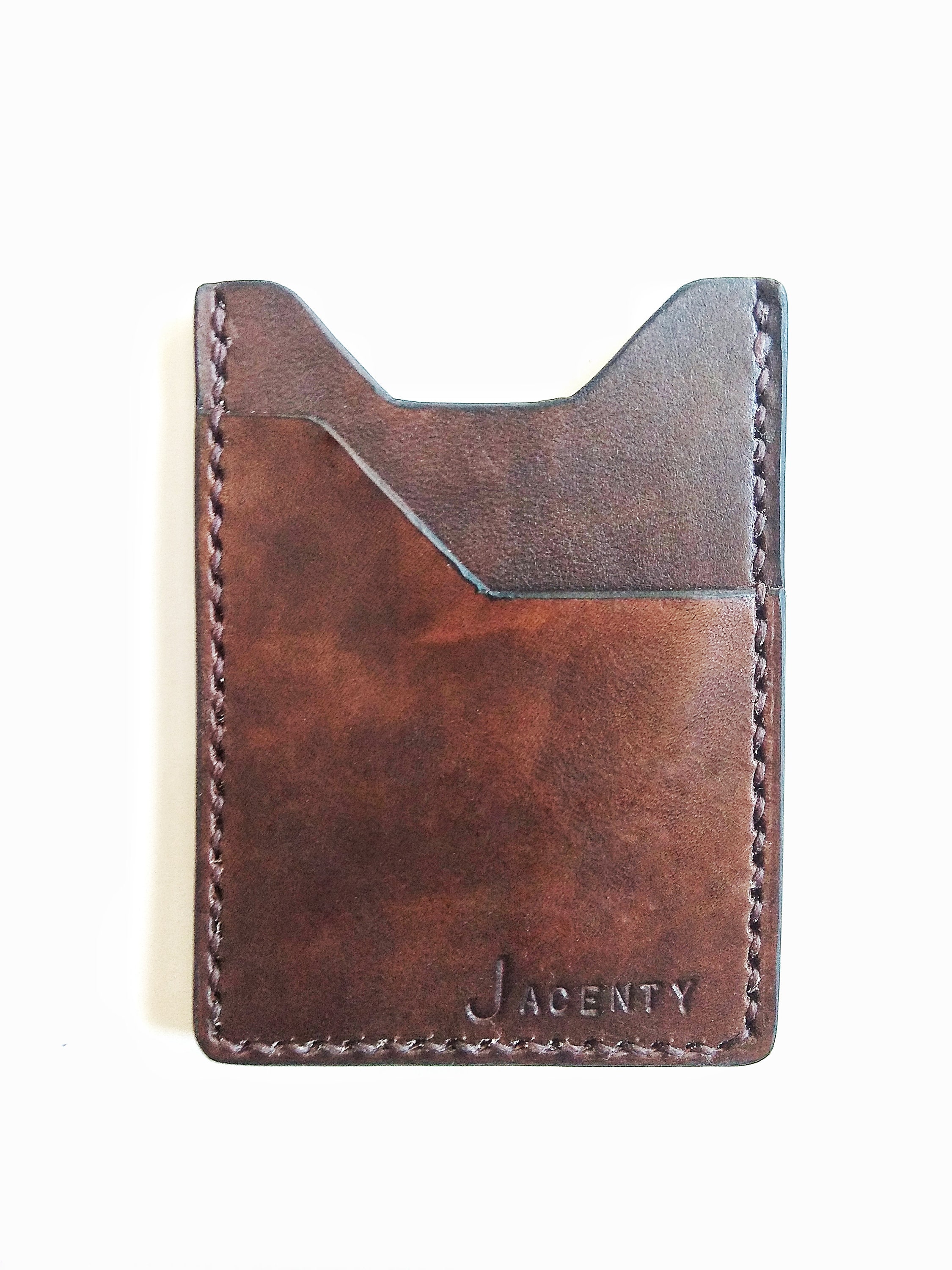 Minimalist Leather Wallet, Slim Wallet, Small Leather Wallet, Mini ...