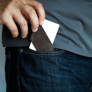 Thin Wallets for Men, Slimt Leather Wallet, Small Leather Wallet, the ...