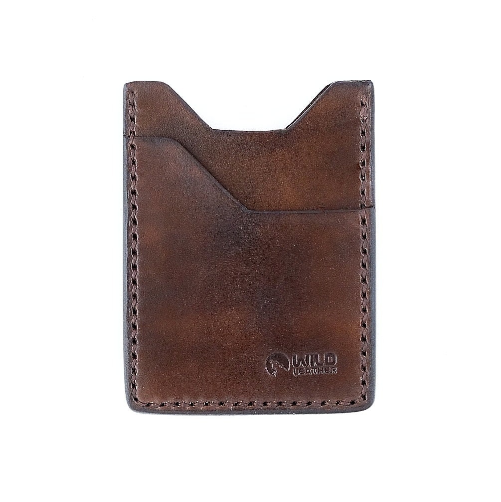 Minimalist Leather Wallet, Slim Wallet, Small Leather Wallet, Mini ...