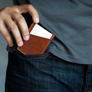 Back Pocket Wallet, Biker Wallet, Slim Leather Wallet, Minimalist ...