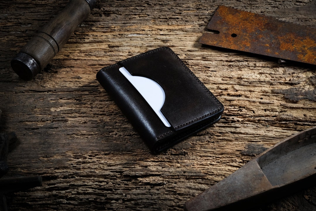 Small Leather Wallet, Bifold Wallet, Slim Wallet, 5 Pocket Wallet ...