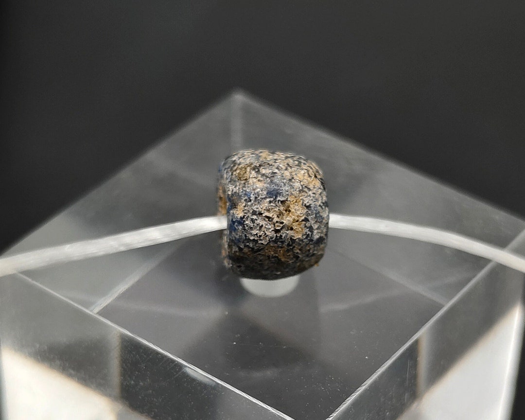Very Old Mini Ancient Near Eastern Lapis Lazuli Stone Tube Cylinder ...