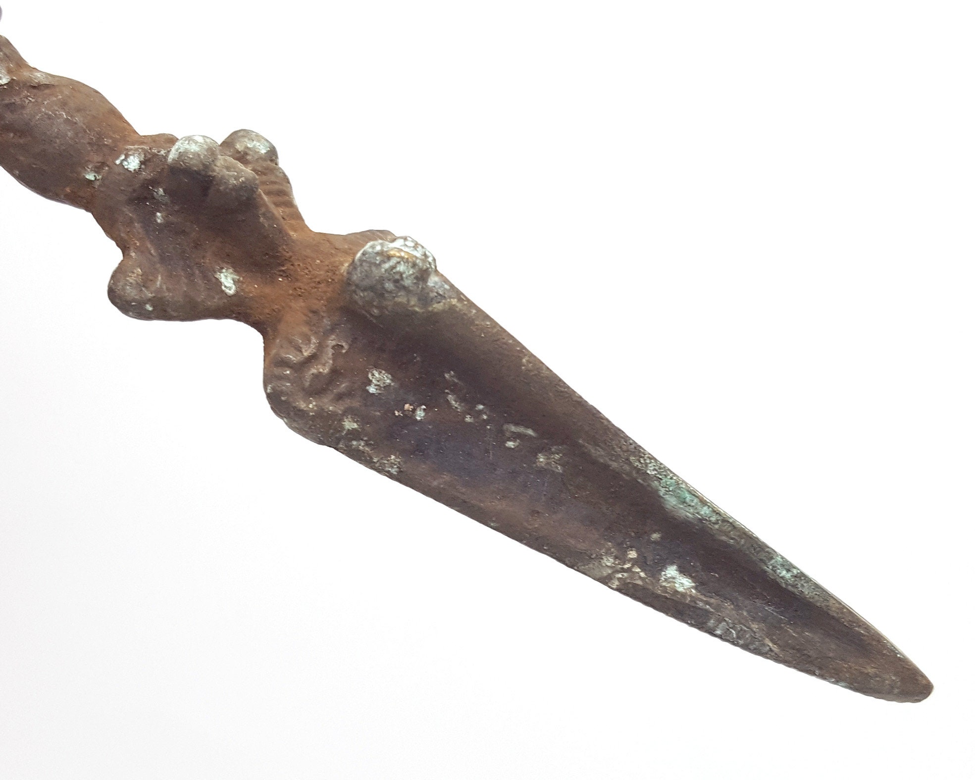 Roman Legionary Knife Dagger Bronze With Mythical Face #cp212a - Etsy