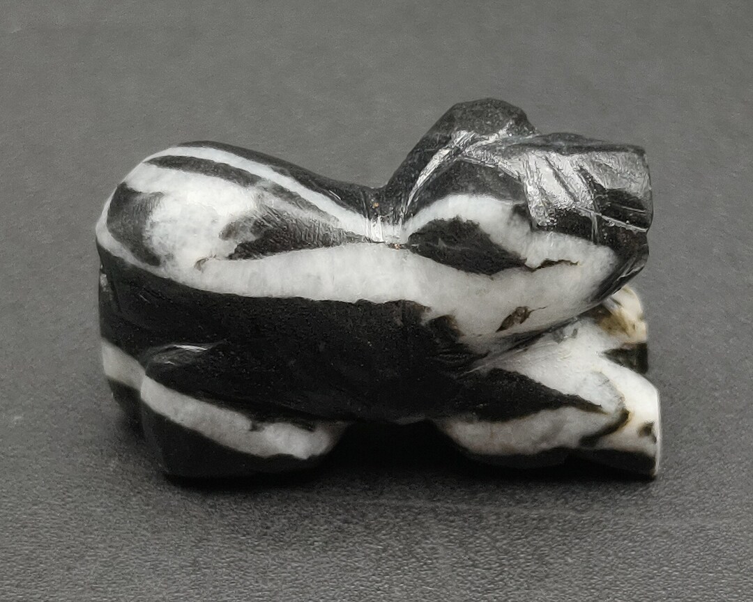 RARE Ancient Egyptian Stripes Zebra Agate Stone Carved Tiger Bead # ...