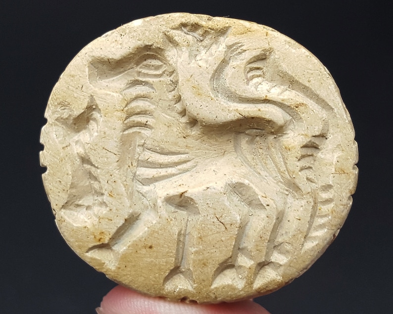 Beautiful Animal Intaglio Lion Stone Seal Stamp CP182 - Etsy