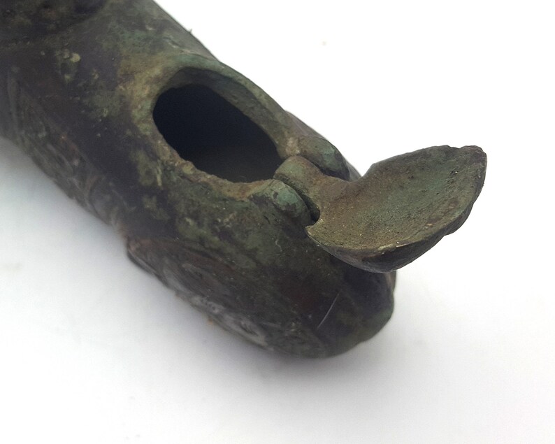 Rare Ancient Medieval Old Roman Style Oil Lamp Depicting - Etsy