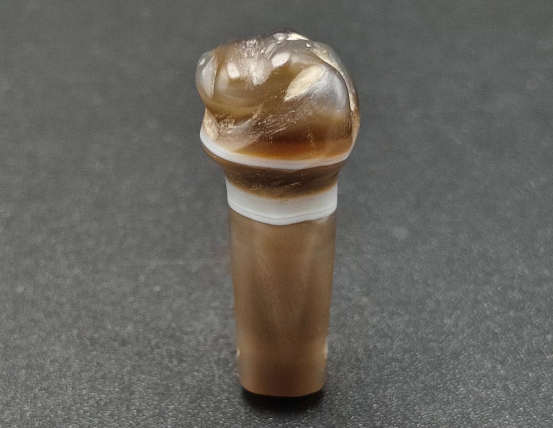 Rare Excavated Roman Greek Fist Agate Carved War Hand Bead #cp1214c - Etsy