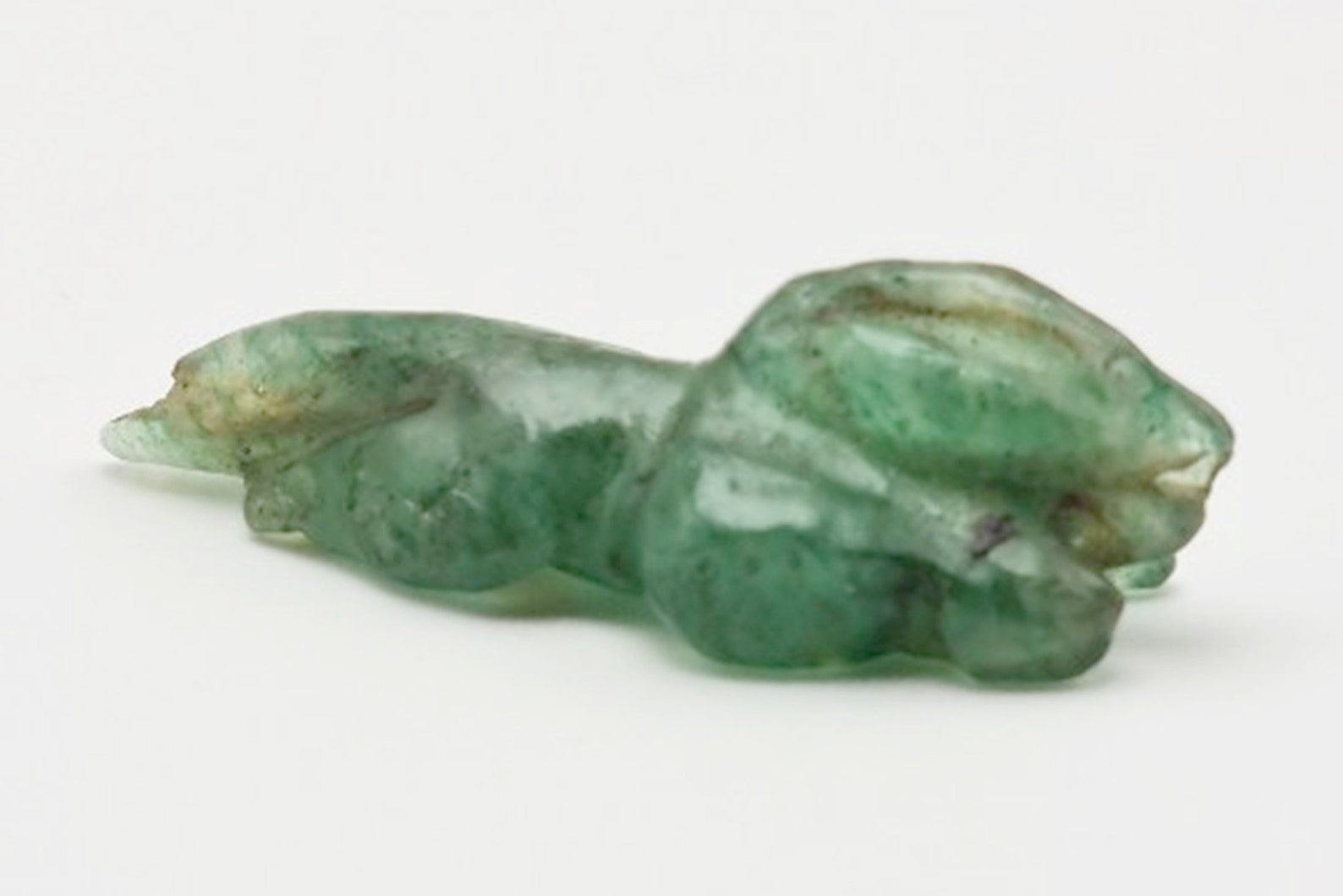 Ancient PYU Natural Jade Lizard Hand Carved Bead us8897c - Etsy