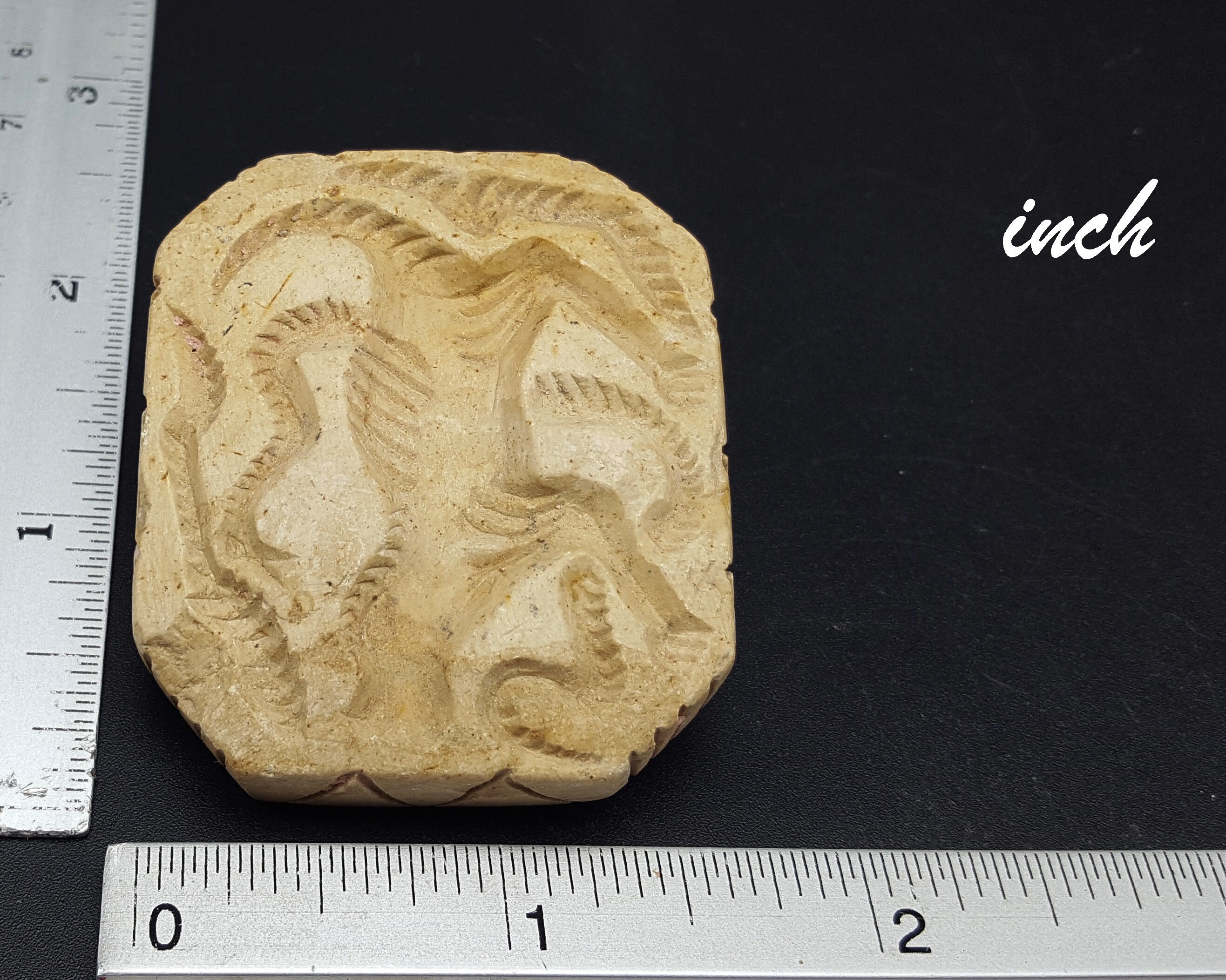 Wonderful Indus Valley Intaglio Tiger Stone Carving Seal Stamp cp93c - Etsy