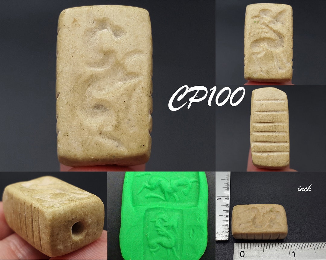 Excavated Indus Valley Intaglio Horse Stone Carving Seal Stamp - Etsy