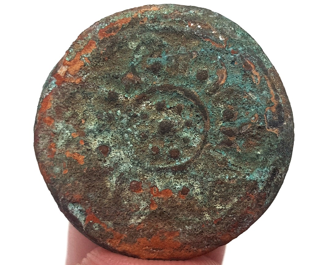 Rare Ancient Old Roman Art Bird Green Patina Bronze Coin #cp252c ...